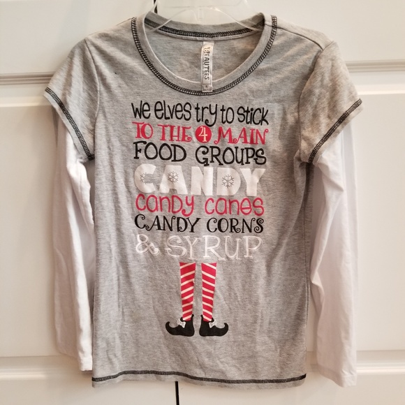 Beautees | Shirts & Tops | Beautees Christmas Ls Tshirt | Poshmark